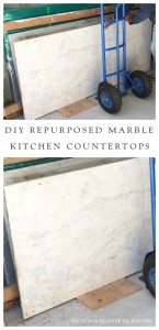Reclaimed marble slabs for our kitchen countertops. (AND another grand ...